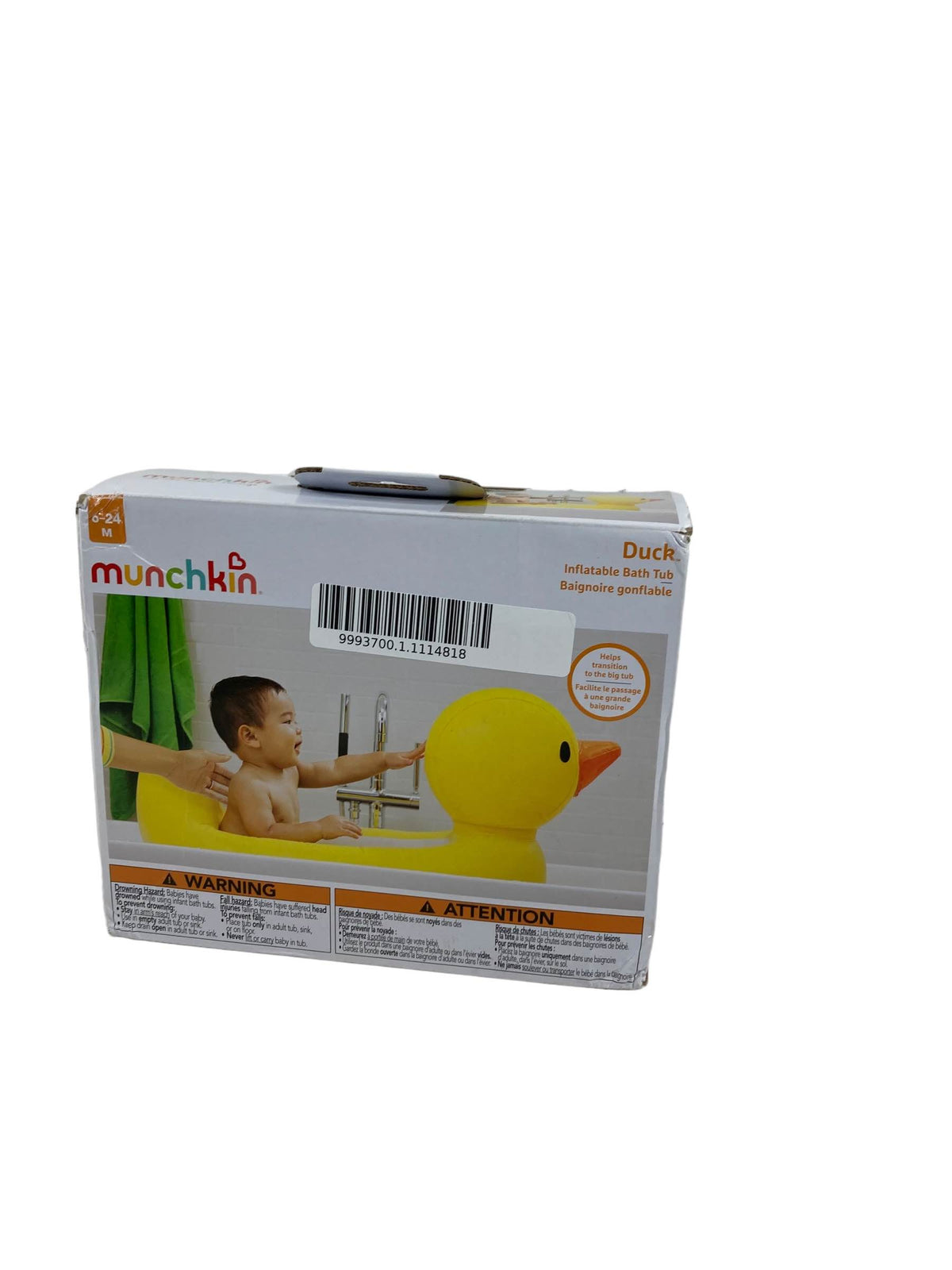 Munchkin Inflatable Duck Tub — GoodBuy Gear