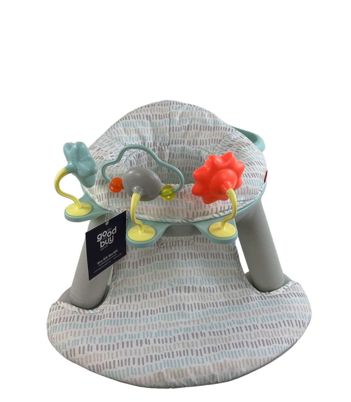 Skip Hop 2-in-1 Sit-up Activity Baby Chair, Silver Lining Cloud ...