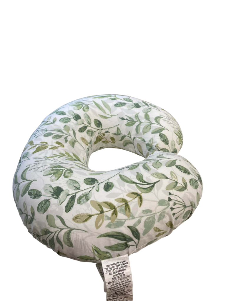 Boppy Original Nursing and Infant Support Pillow Slipcover, Green Foli