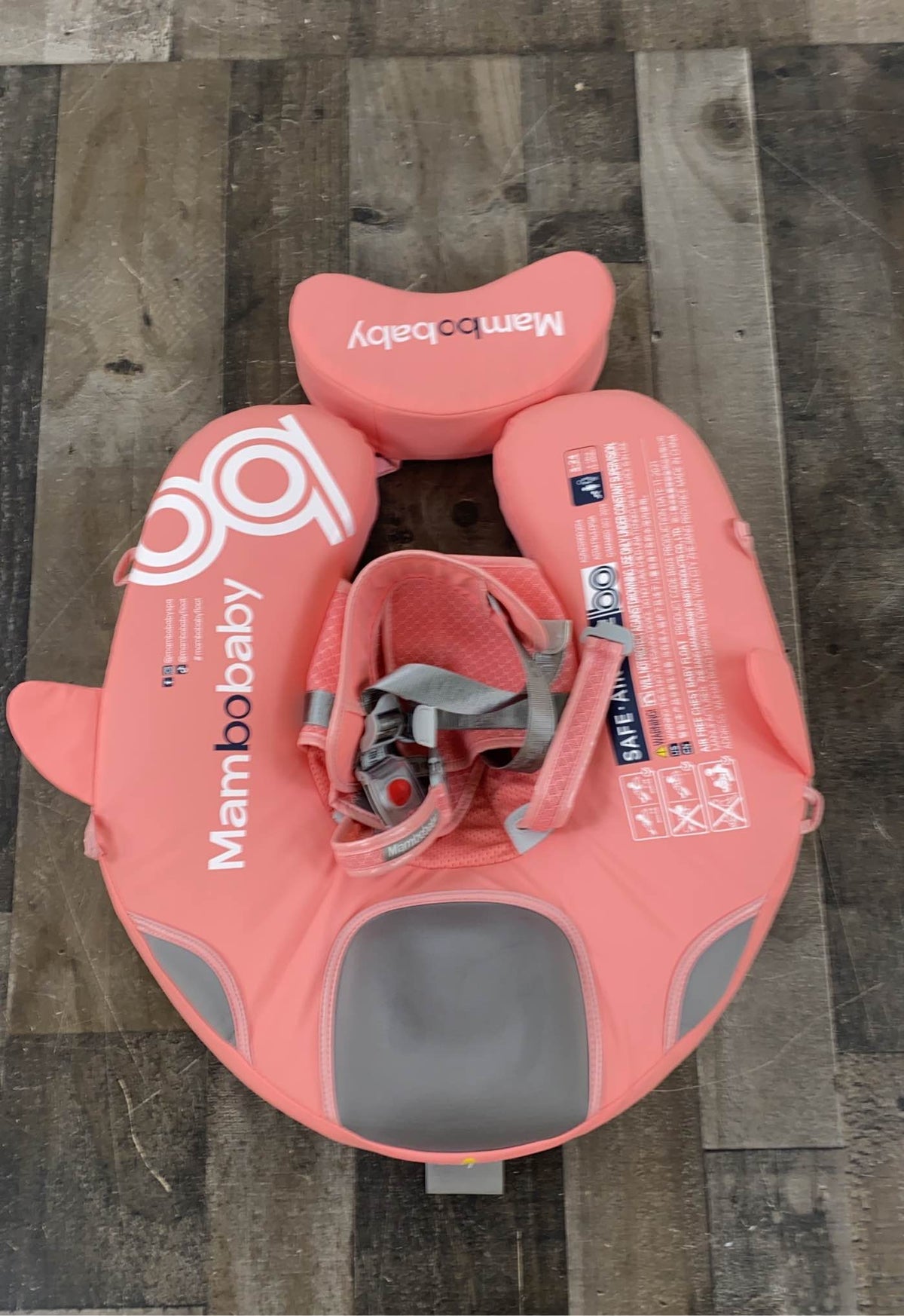 Mambo Baby Baby Non Inflatable Float, pink — GoodBuy Gear