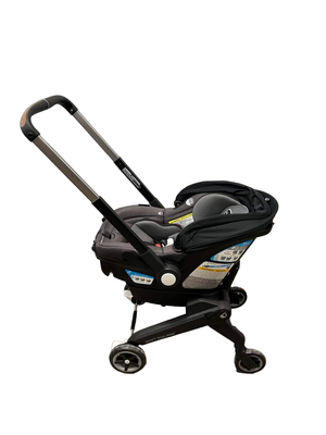 Evenflo Shyft Dual Ride Infant Car Seat Stroller Combo, Boone Gray, 20