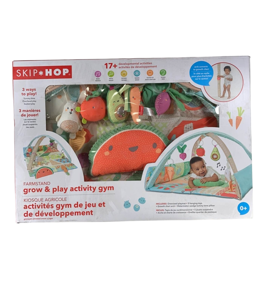 Skip Hop Activity Gym Play Mat, Farmstand Grow & Play