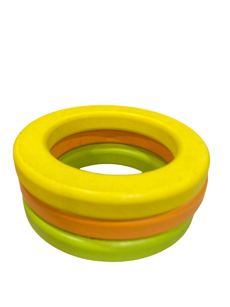 Lovevery Clear Tube With Stacking Rings