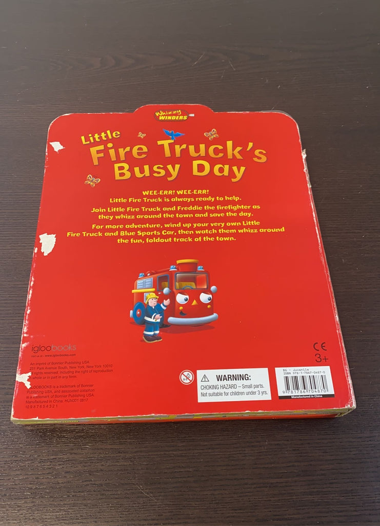 Igloo Books Little Fire Truck’s Busy Day (Whizzy Winders)