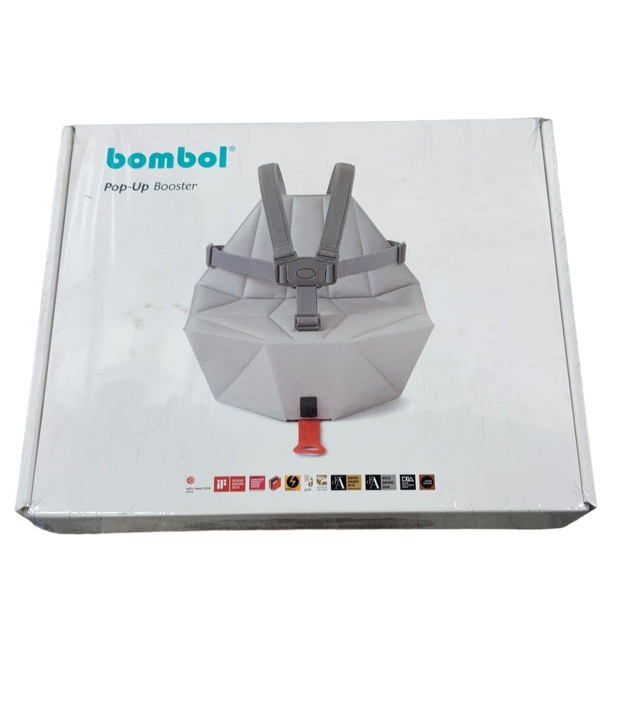 Bombol Pop-Up Booster, Pebble Grey