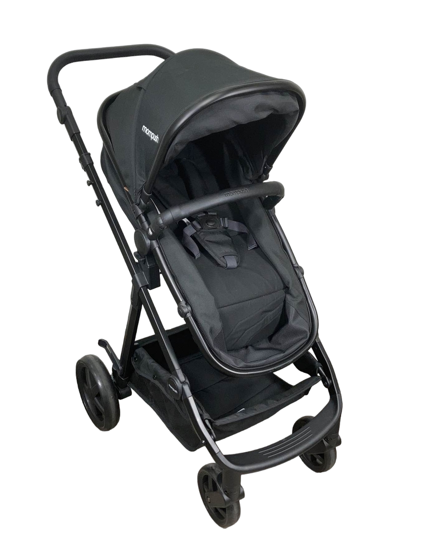 Mompush Meteor 2 Stroller, Black, 2022 — GoodBuy Gear