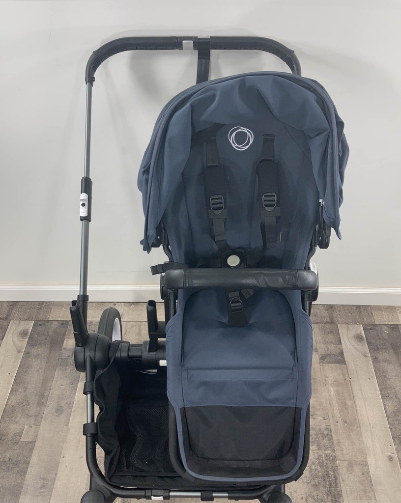 Bugaboo Donkey 5 Stroller, 2022, Stormy Blue, Graphite