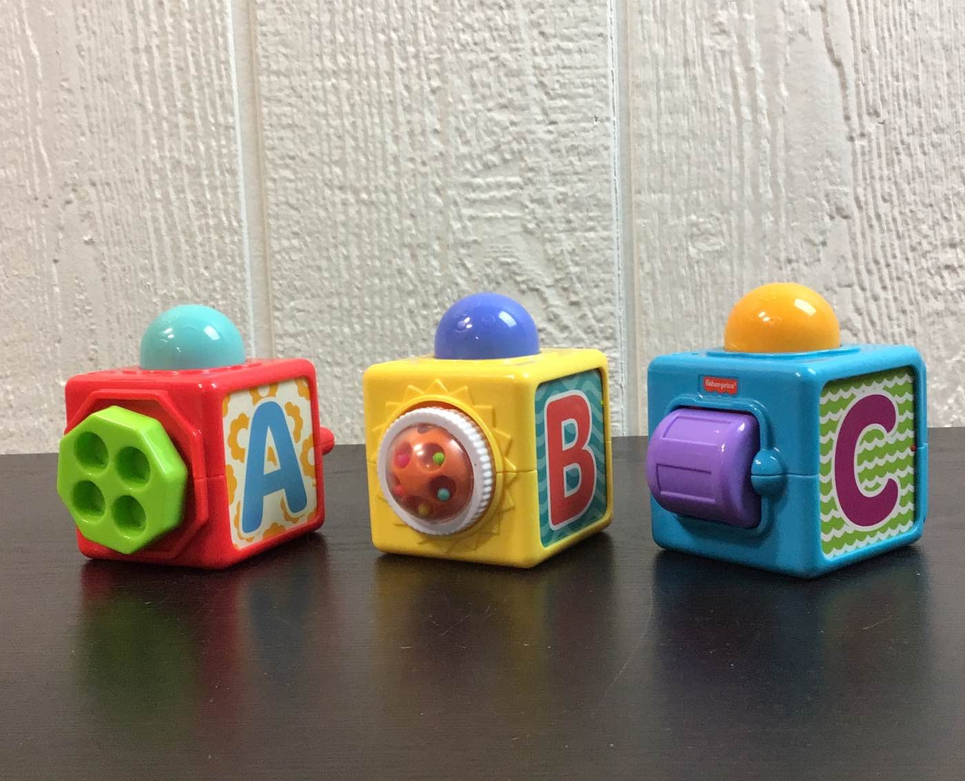Fisher Price Brilliant Basics Stacking Action Blocks — GoodBuy Gear