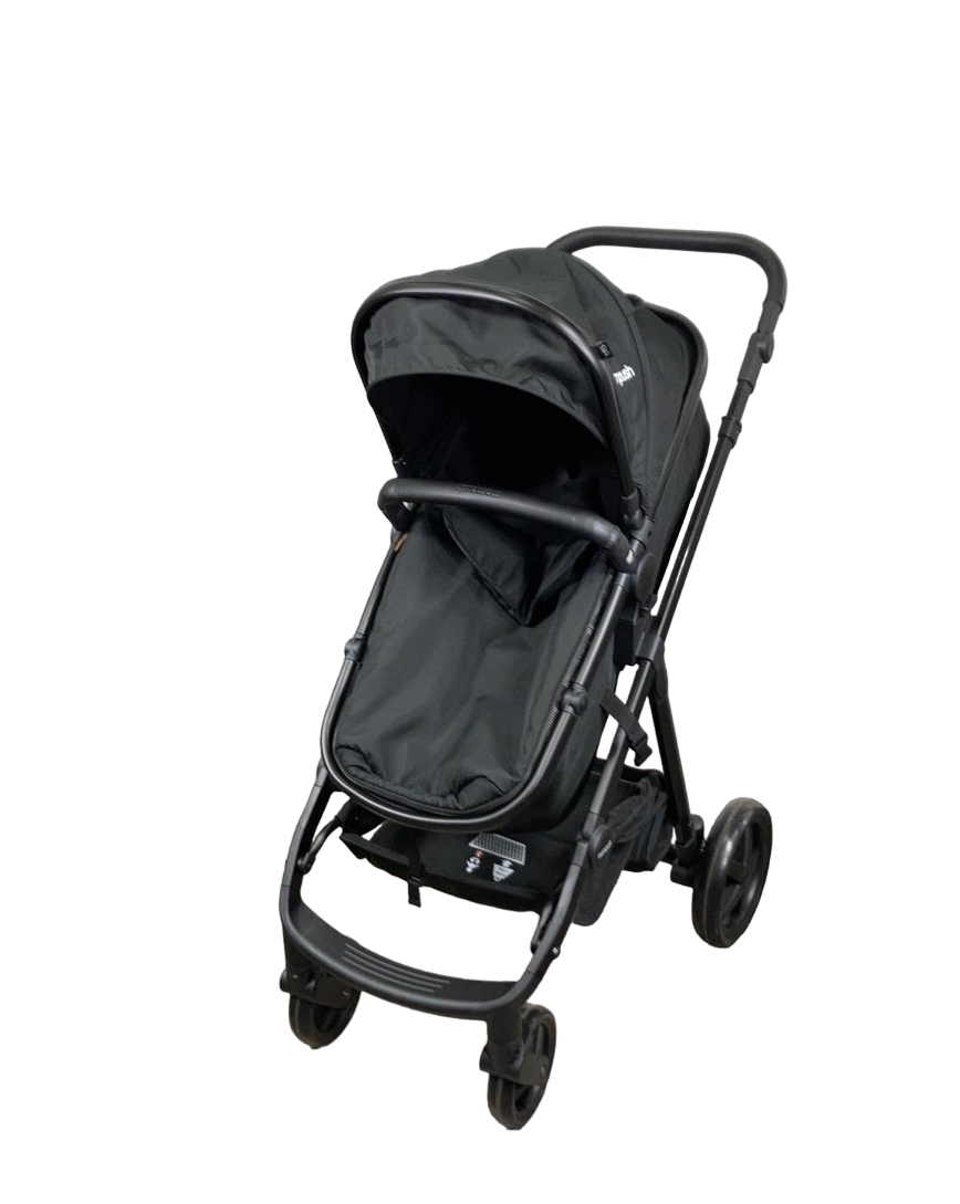 Mompush Meteor 2 Stroller, 2022, Black — GoodBuy Gear