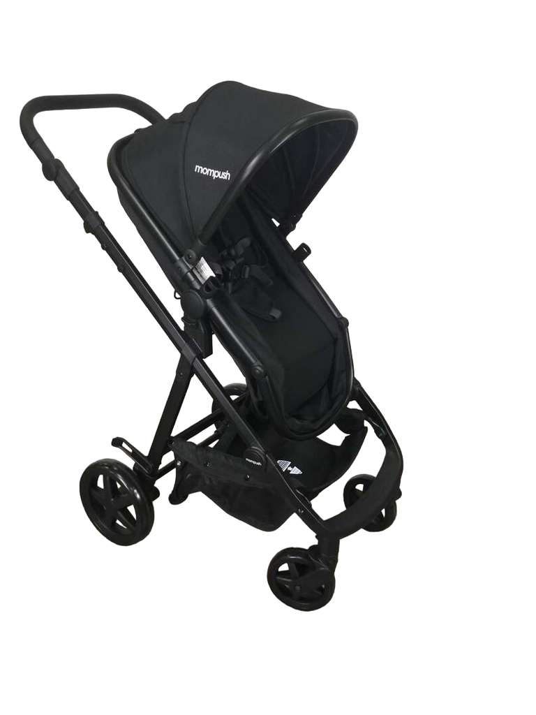 Mompush Meteor 2 Stroller, 2022, Black