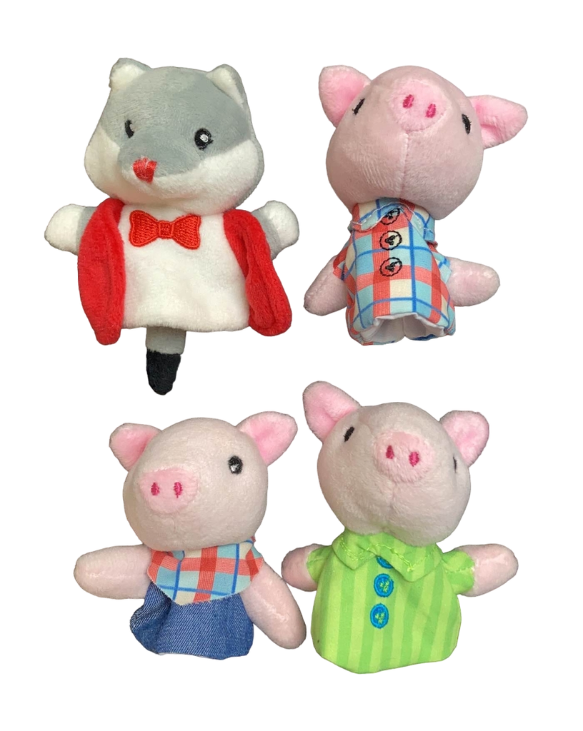 Cuddle Barn Three Little Pigs Story Time Playset