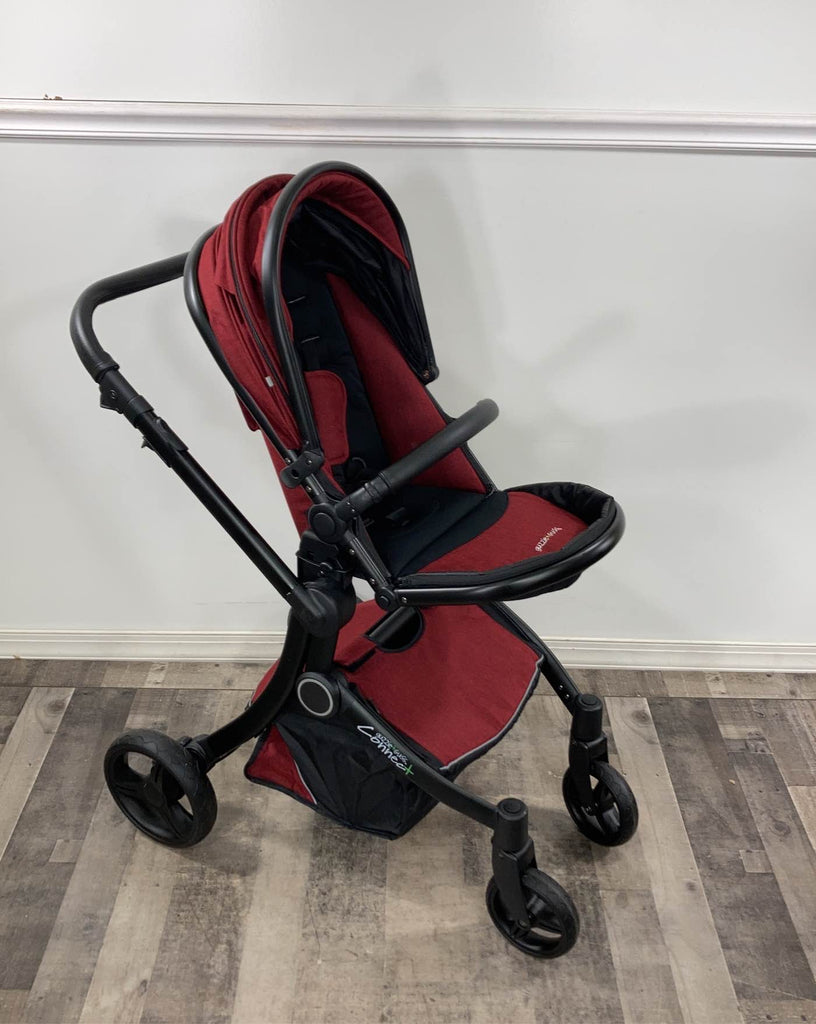 Guzzie And Guss Connect Stroller, 2016, Black Cherry