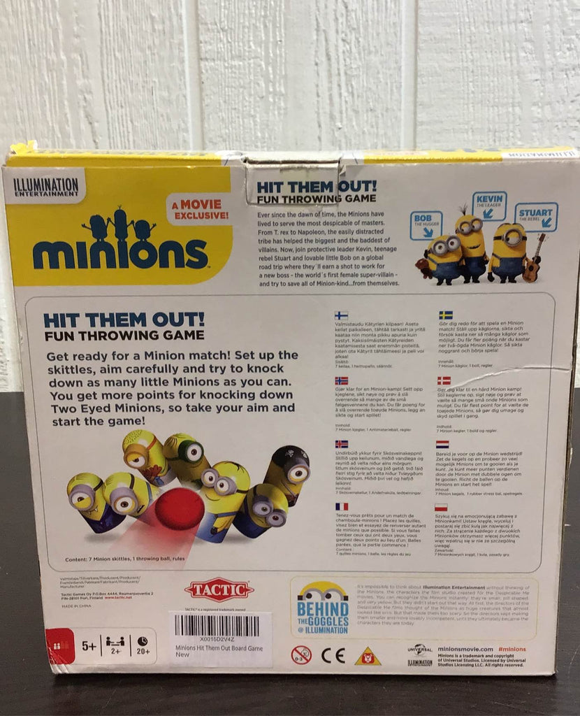 Tactic Minions Hit Them Out Game