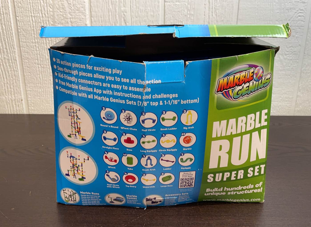 Marble Genius Super Set Marble Run