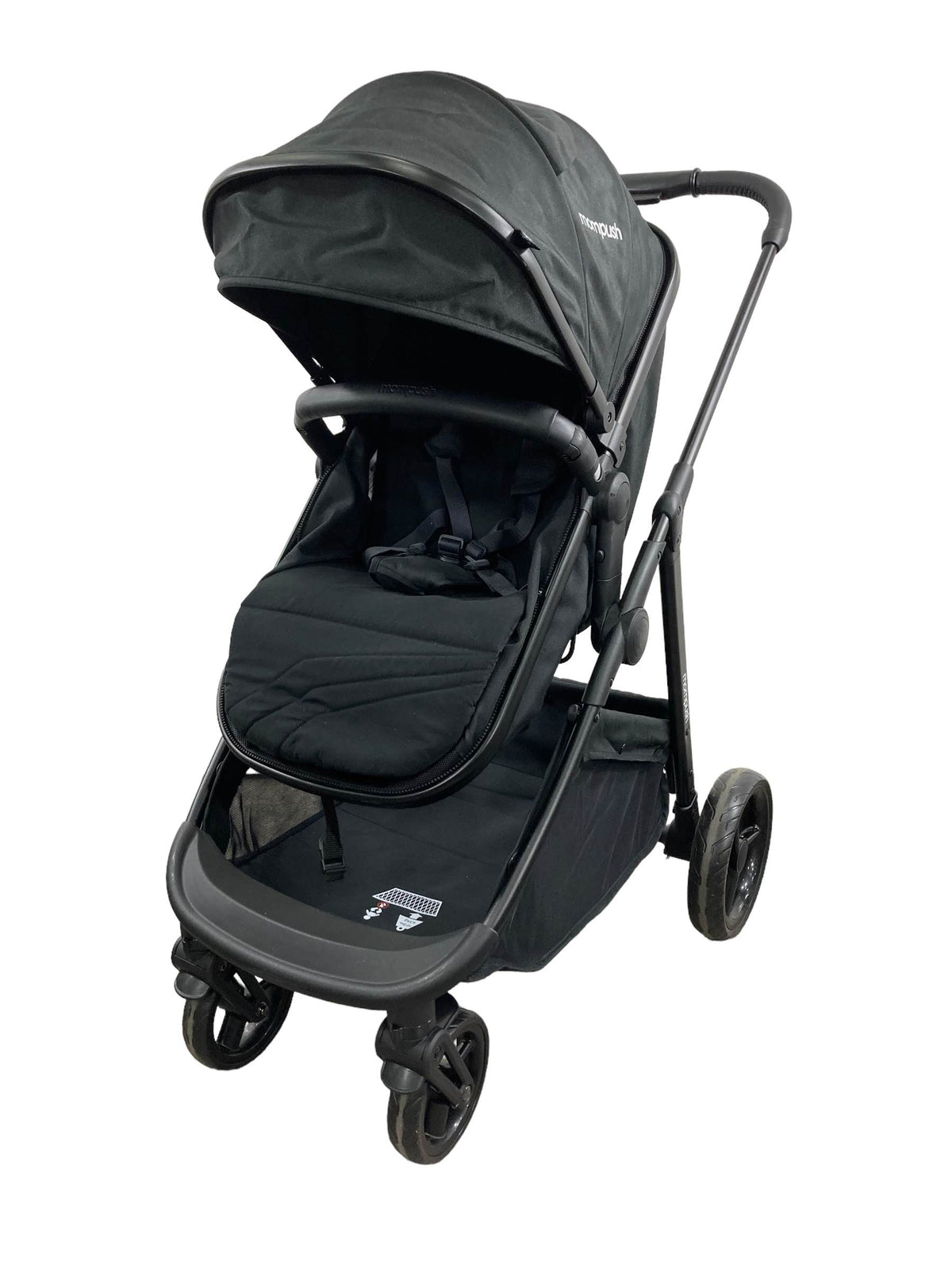 Mompush Wiz Stroller, 2021, Black — GoodBuy Gear