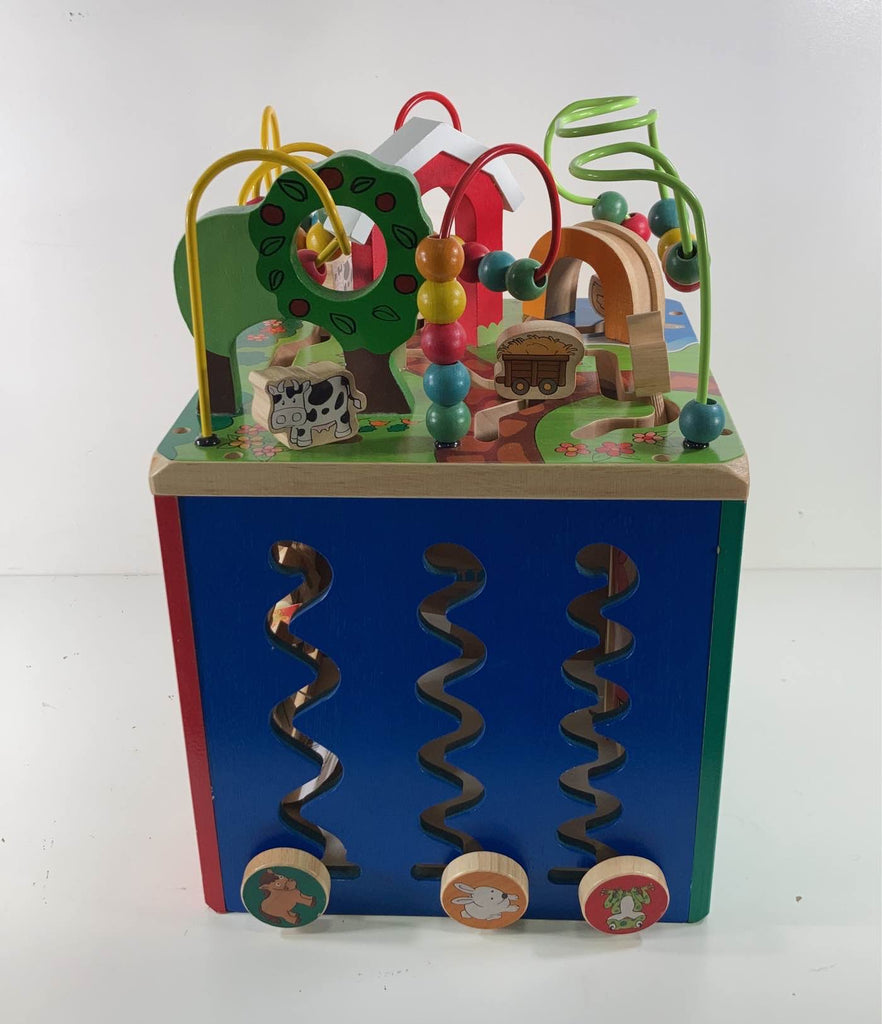 Battat Wooden Activity Cube