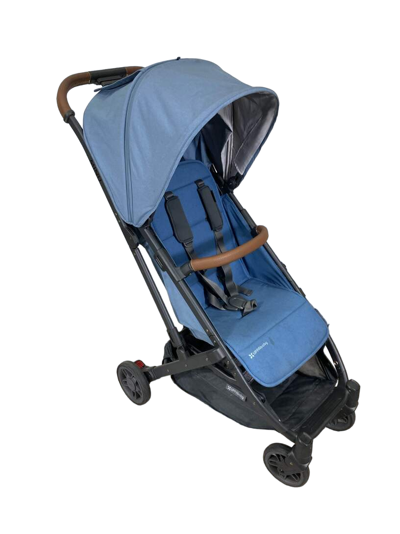 UPPAbaby MINU V2 Stroller, 2022, Charlotte (Coastal Blue) — GoodBuy Gear