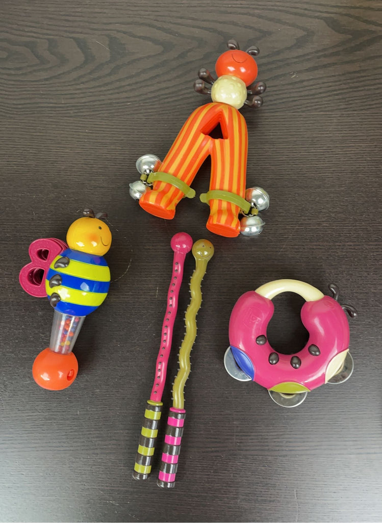B. toys Bee Bop Band Play & Learn Drum and Instruments