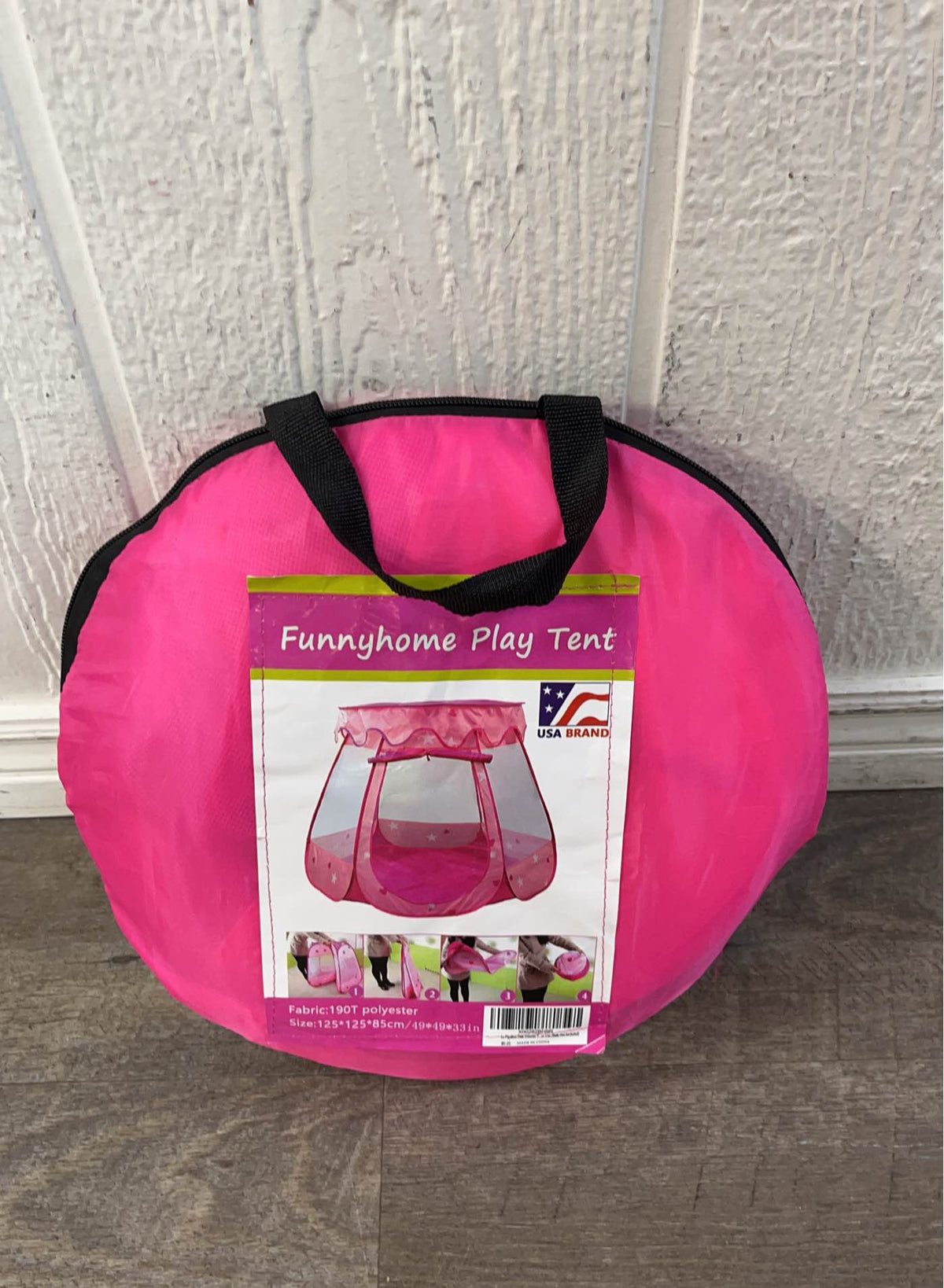 Crayline Pink Princess Pop Up Tent — GoodBuy Gear