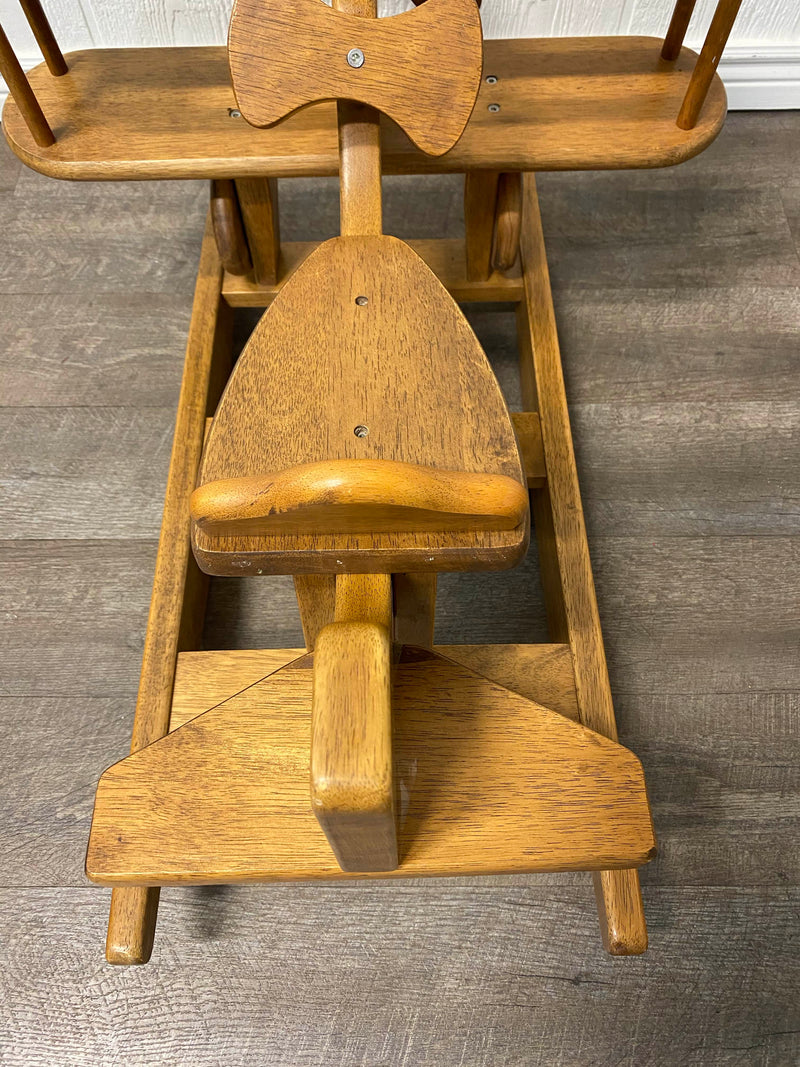 Wooden Airplane Rocker