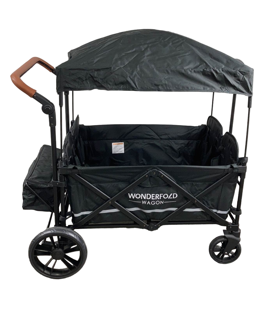 Wonderfold X4 Push & Pull Quad Stroller, 2022, Black — GoodBuy Gear