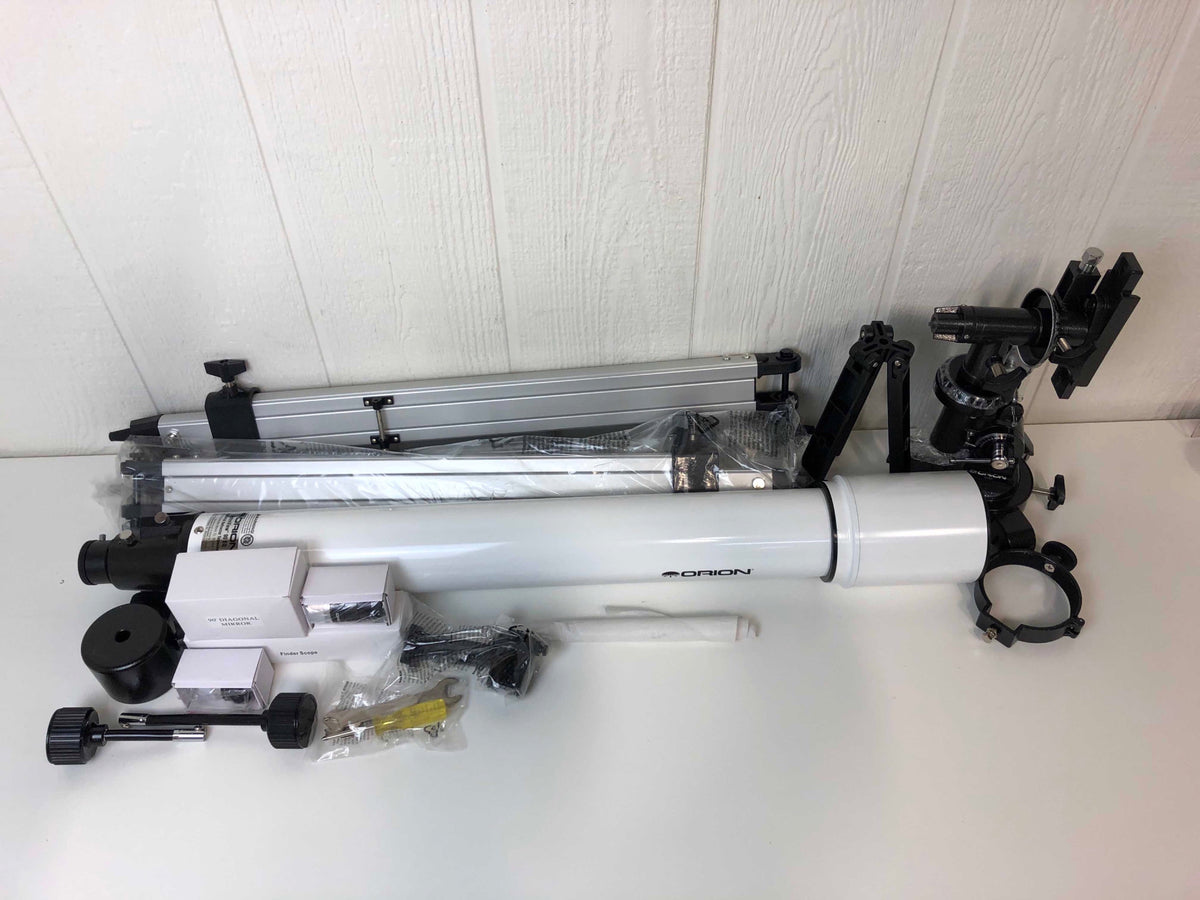 Orion AstroView 90mm EQ Equatorial Refractor Telescope Kit — GoodBuy Gear