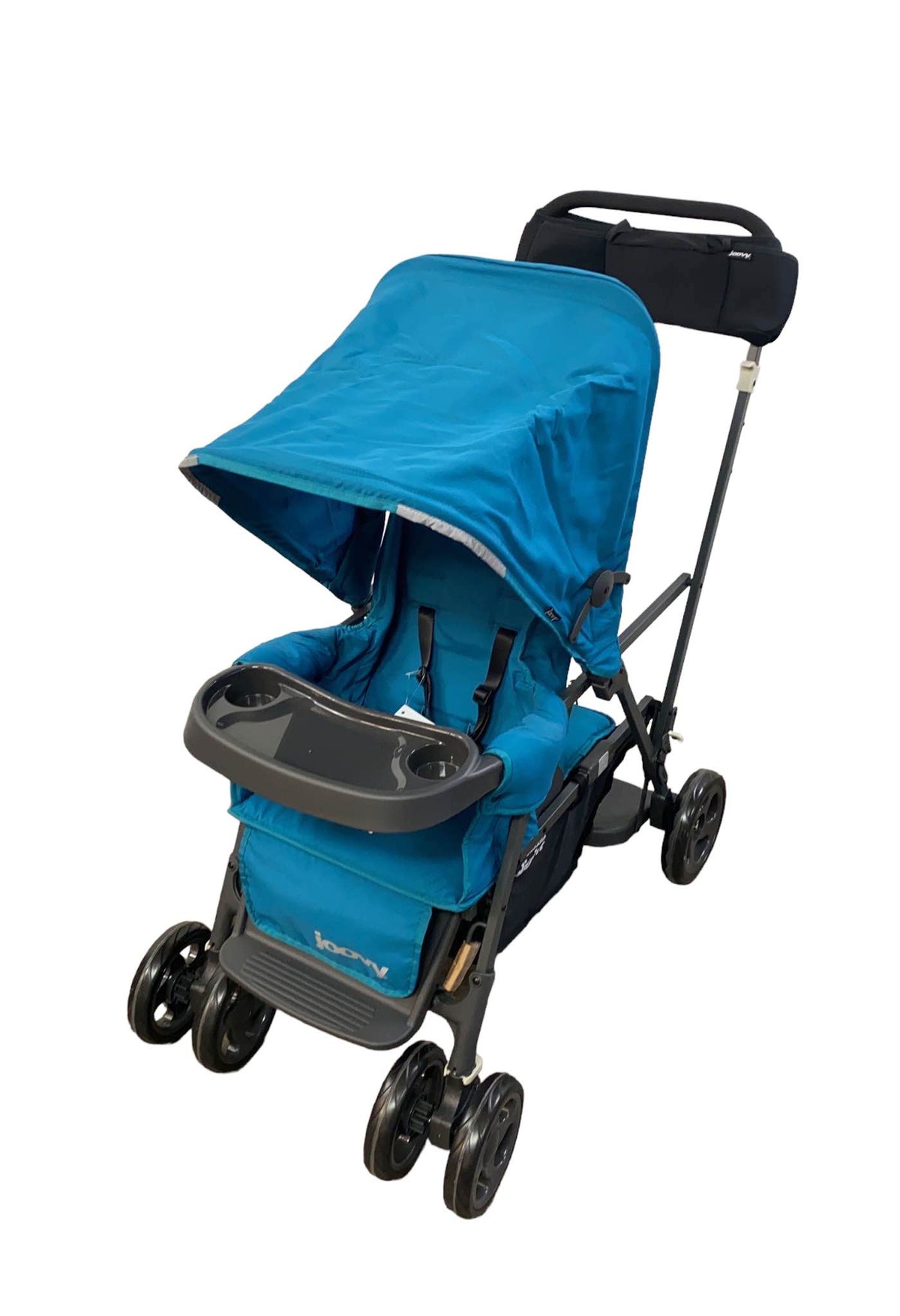 Joovy Caboose Ultralight Graphite Stroller, Turquoise, 2022 — GoodBuy Gear
