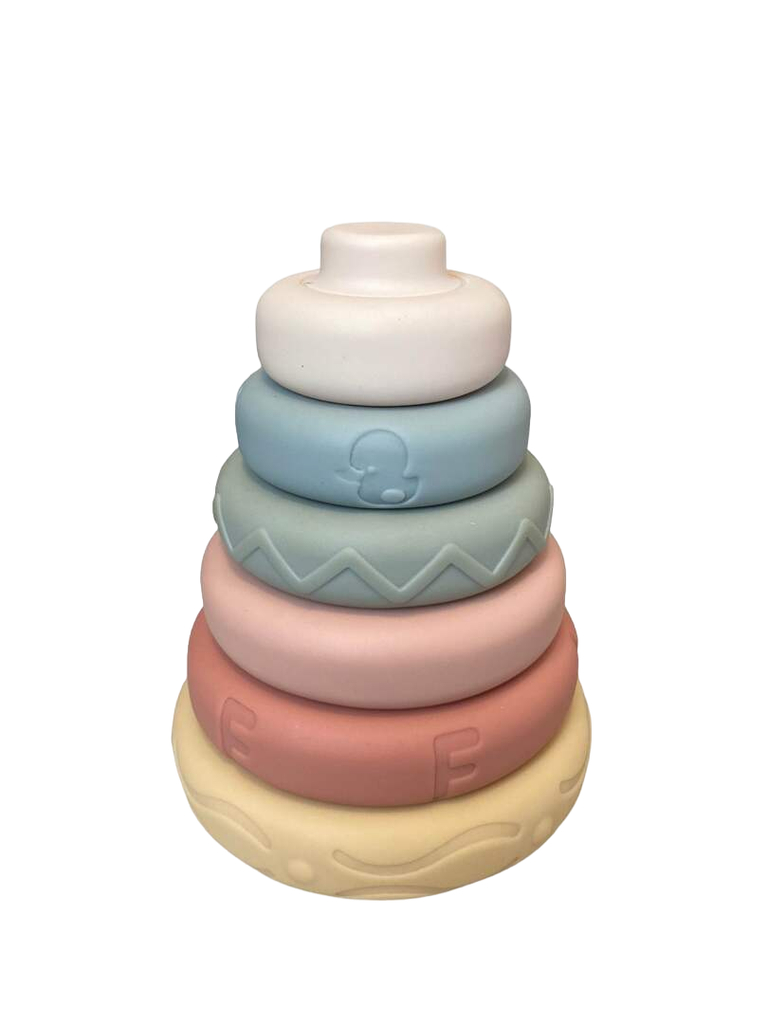 Mini Tudou Soft Stacking Rings Toy