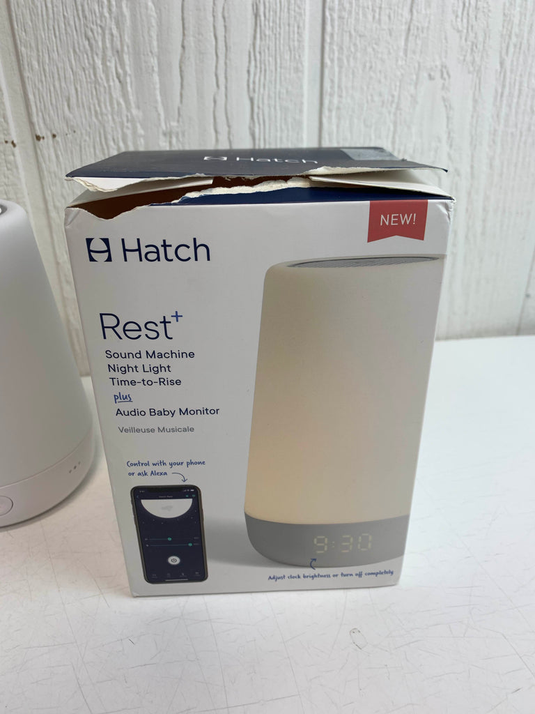 Hatch Baby Rest+ Sound Machine with Audio Baby Monitor