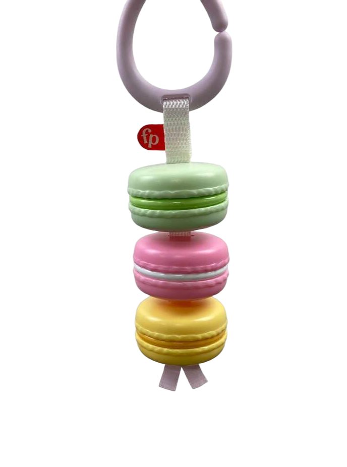 Fisher Price My First Macaron Pretend Food Take Along Baby Rattle Acti ...