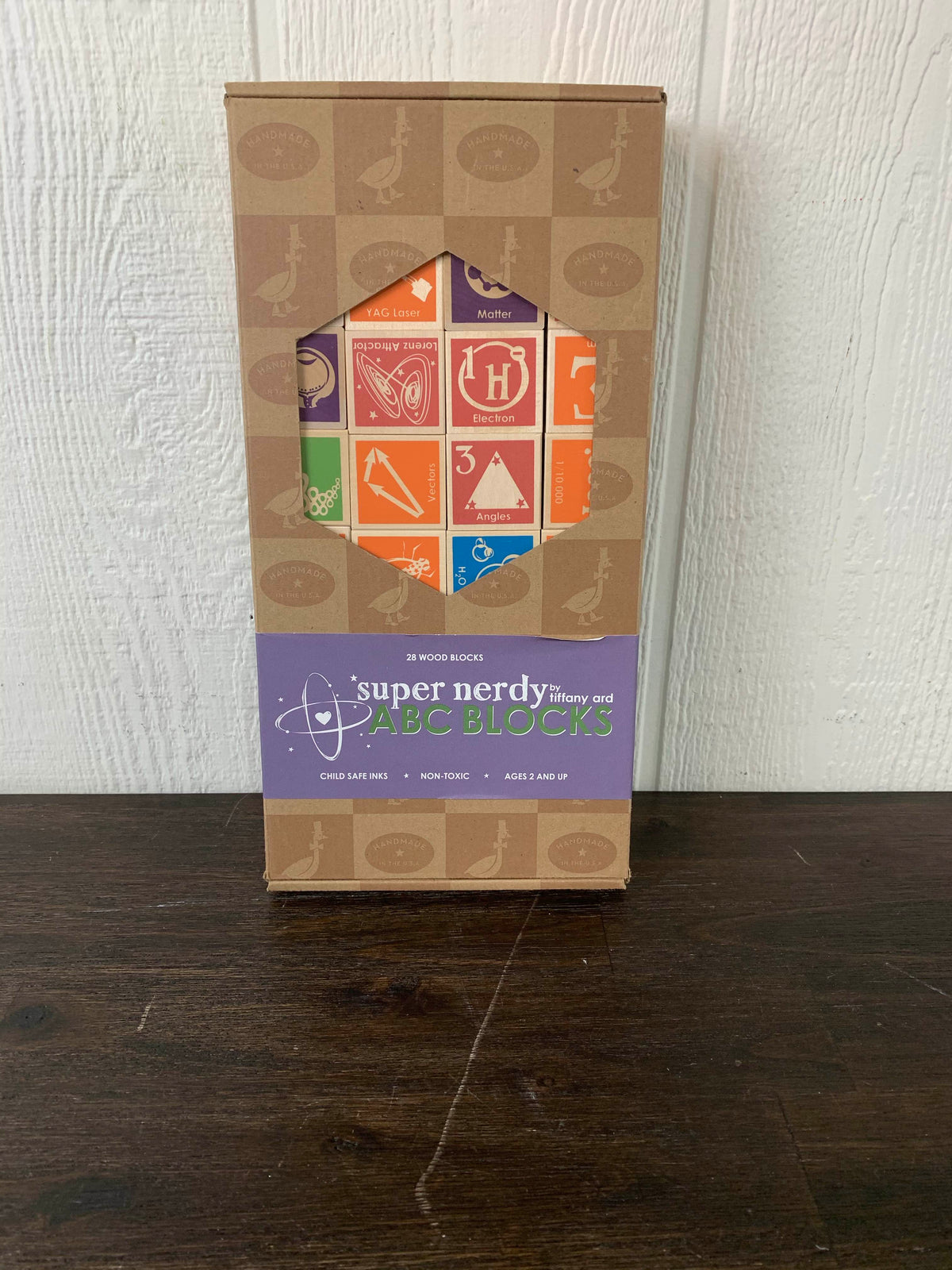 Uncle Goose Super Nerdy ABC blocks — GoodBuy Gear