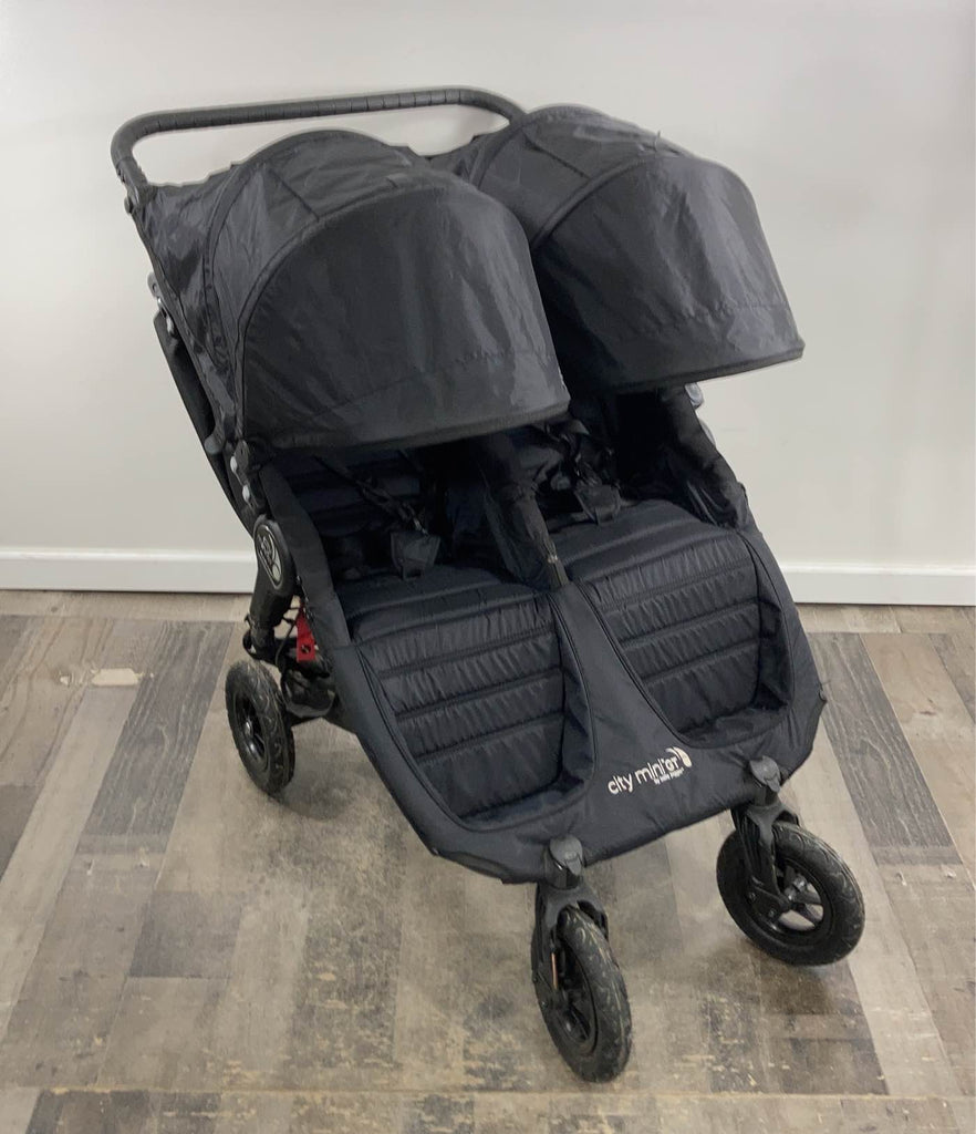 Baby Jogger City Mini GT Double Stroller, Black, 2018