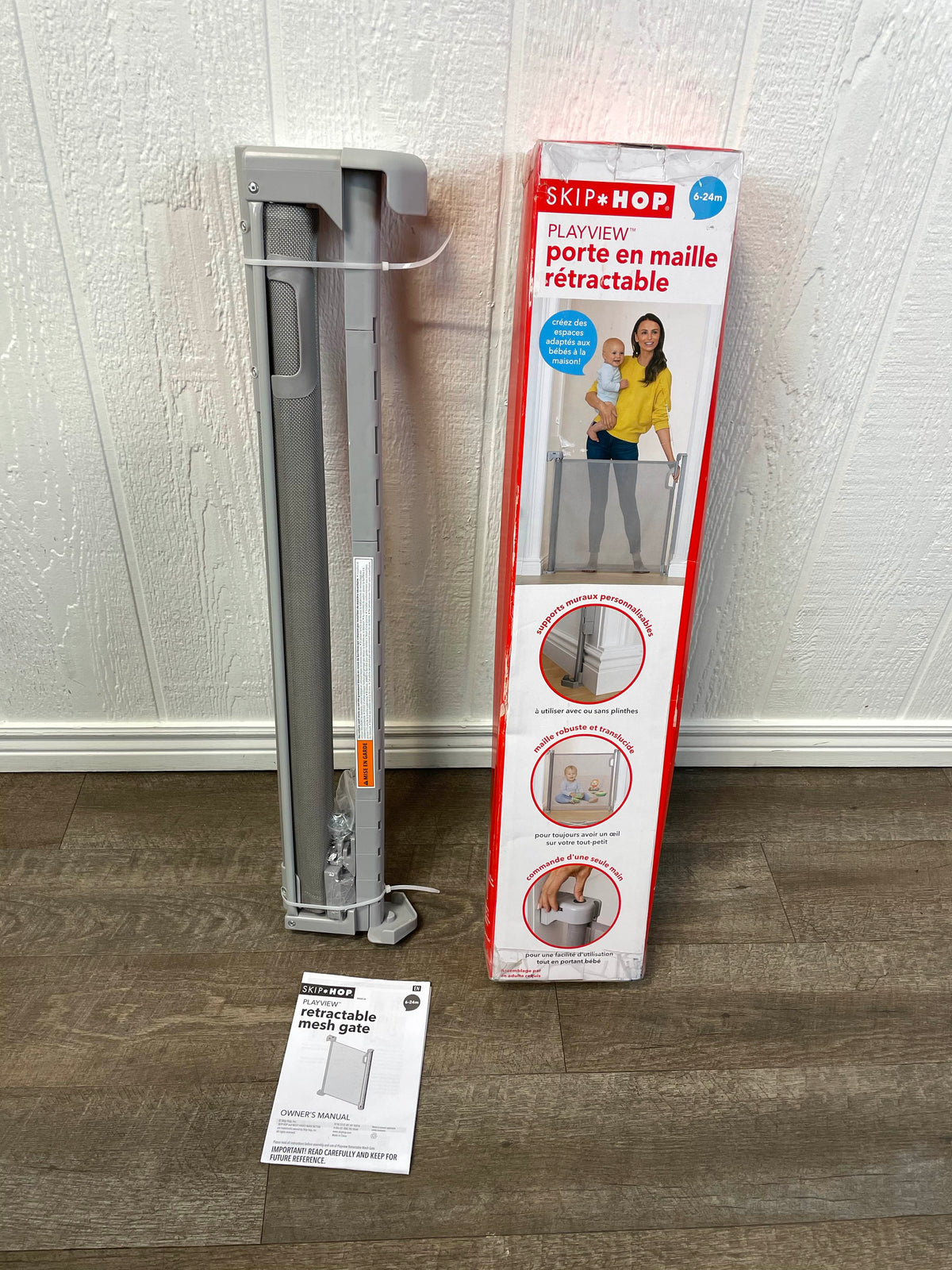 Skip Hop Playview Retractable Mesh Gate — GoodBuy Gear