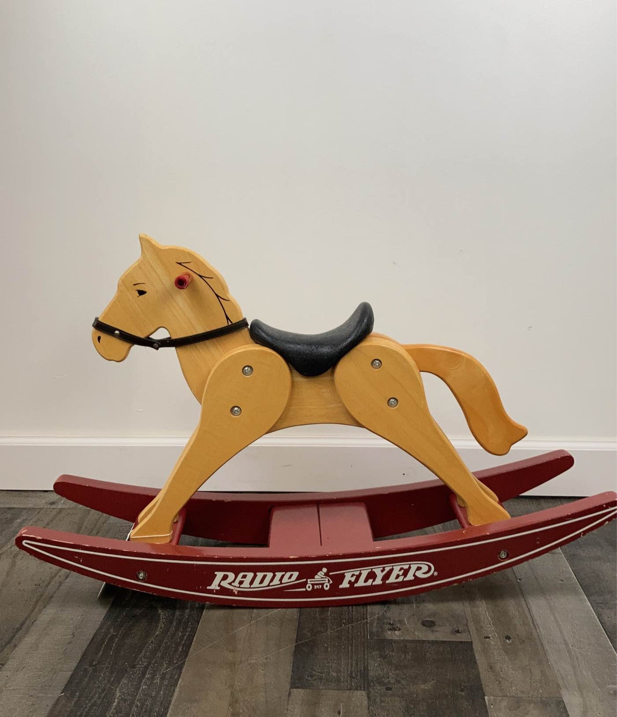 Radio Flyer Vintage Wooden Rocking Horse — GoodBuy Gear