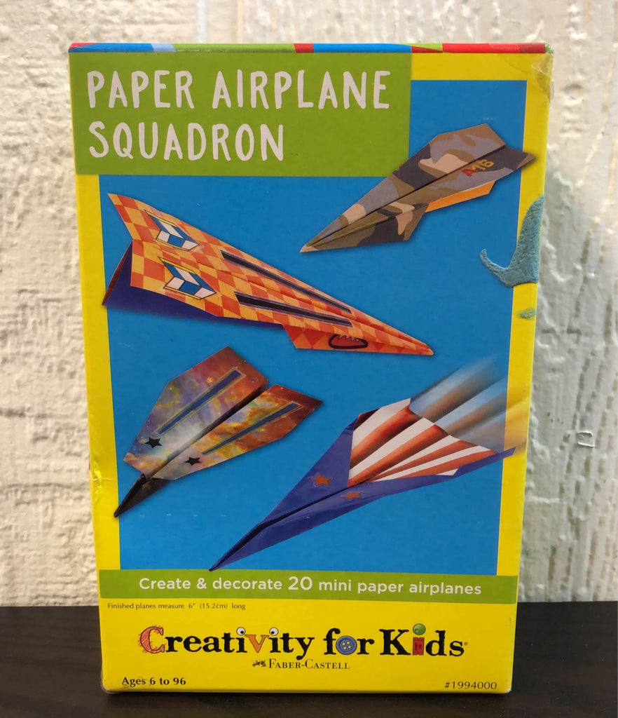 Creativity For Kids Paper Airplane Squadron