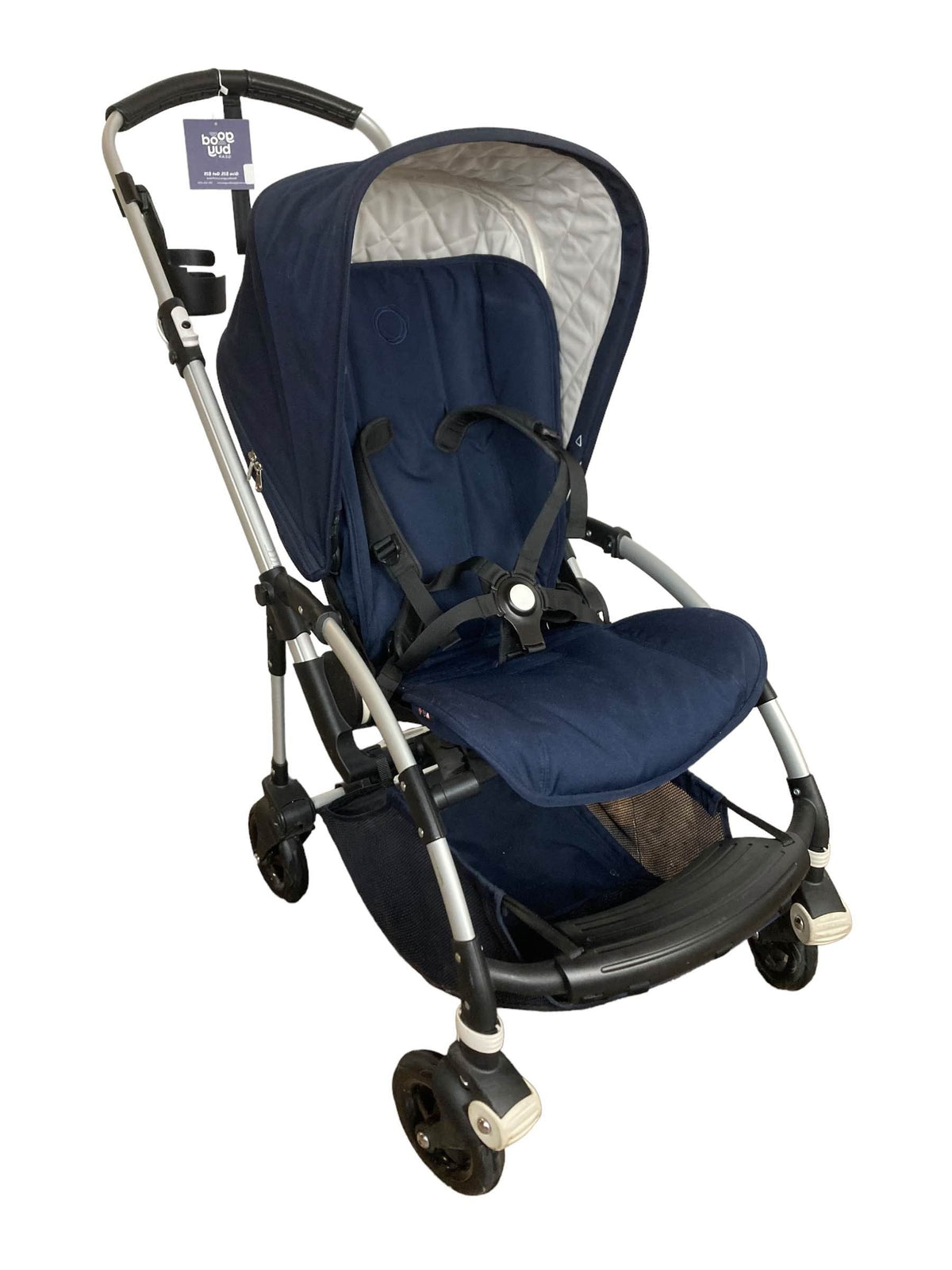 Bugaboo Bee5 Stroller, 2018, Dark Navy, Aluminum — GoodBuy Gear
