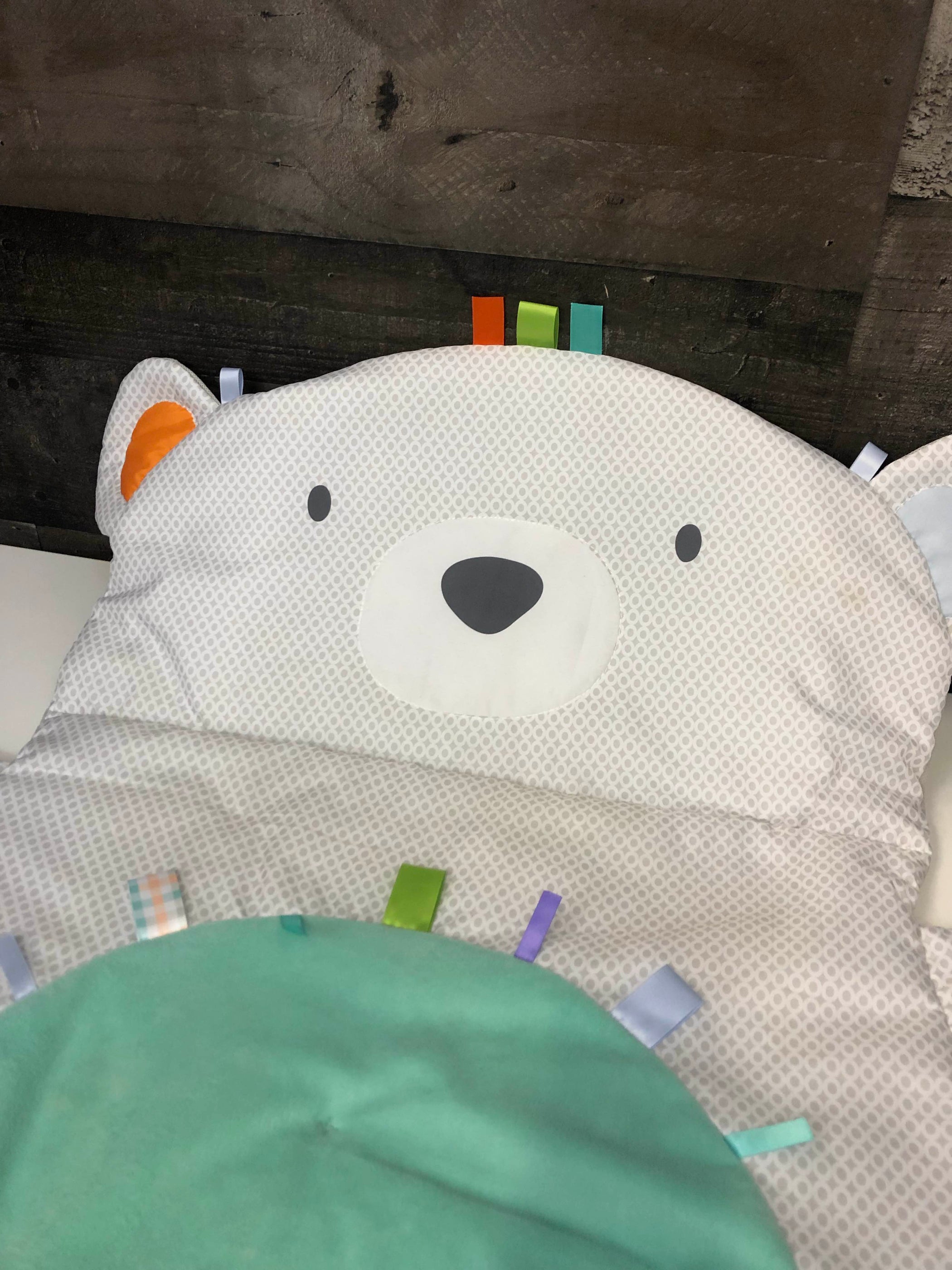Bright Starts Tummy Time Prop & Play Mat, Bear — GoodBuy Gear