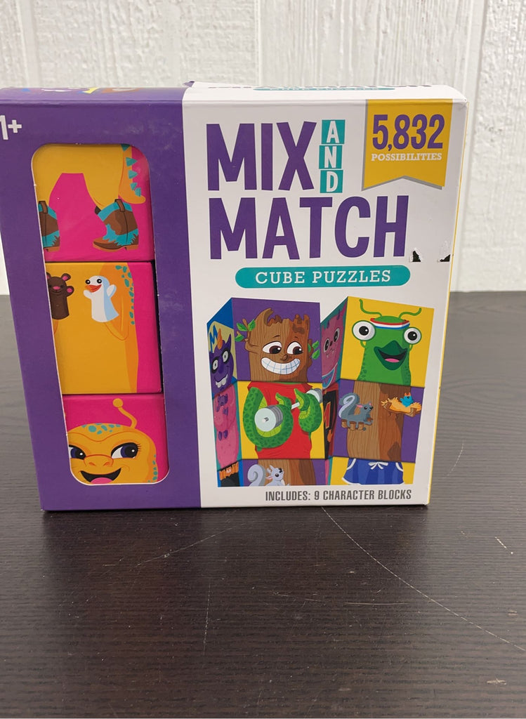 Mix And Match Cube Puzzles