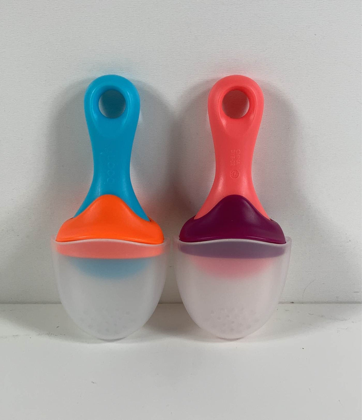 Boon Pulp Silicone Feeder, Coral/Purple, 2pk — GoodBuy Gear