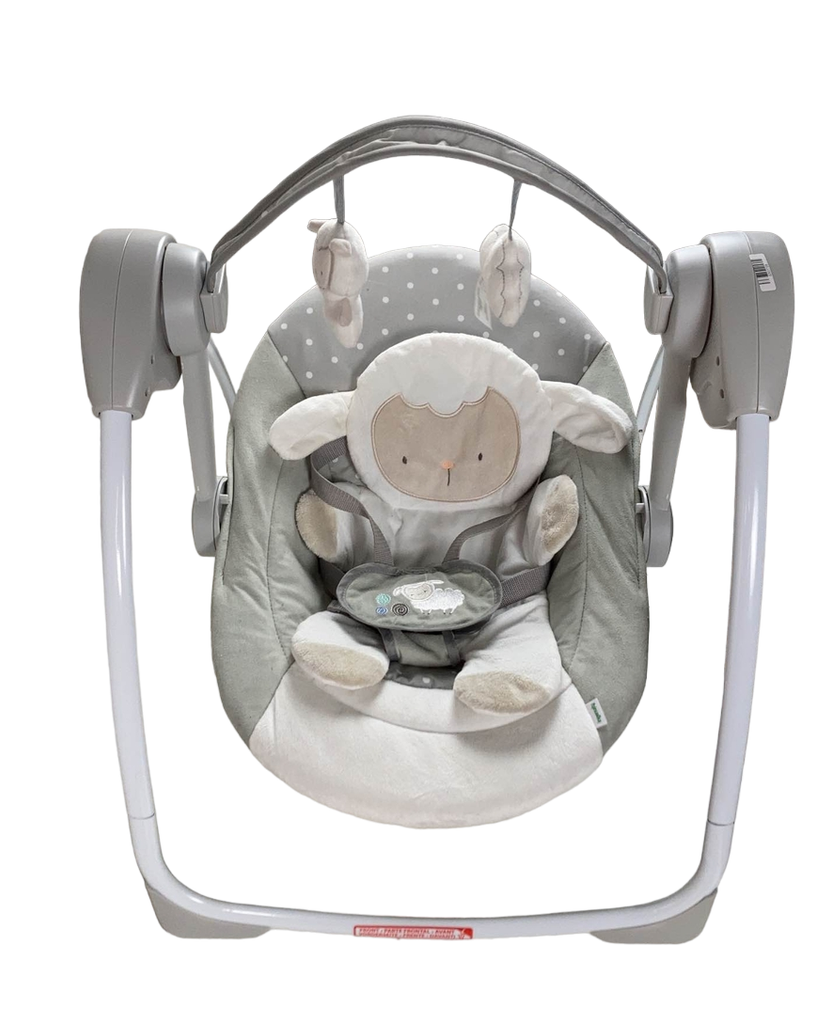 Ingenuity Comfort To Go Portable Swing, Cuddle Lamb