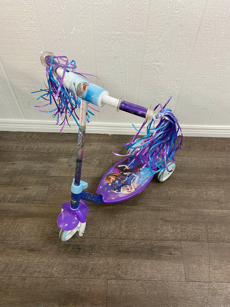 Huffy 3-Wheel Frozen Scooter, With Helmet