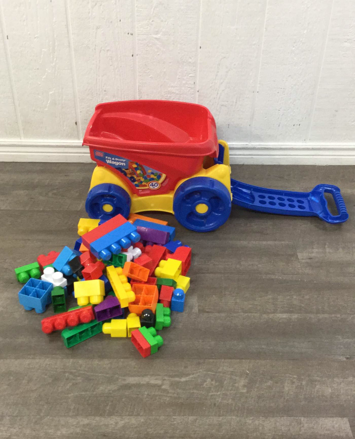 Mega Bloks First Builders Block Scooping Wagon — GoodBuy Gear