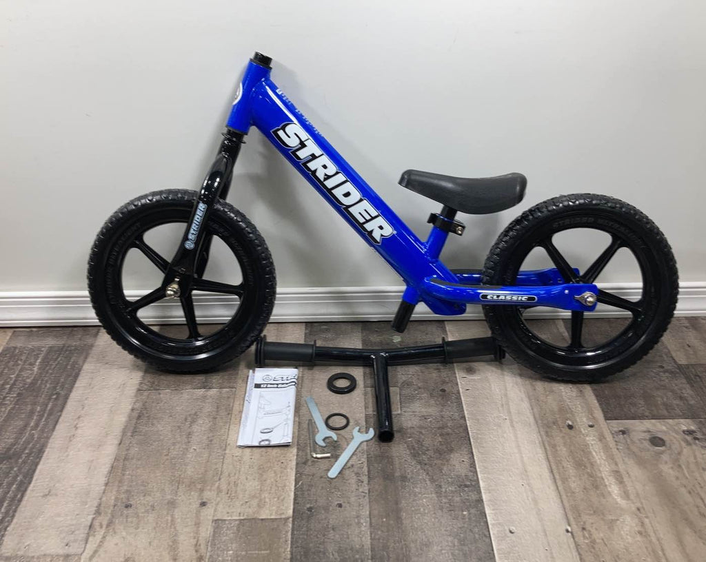 Strider Balance Bike 12” Classic, Blue