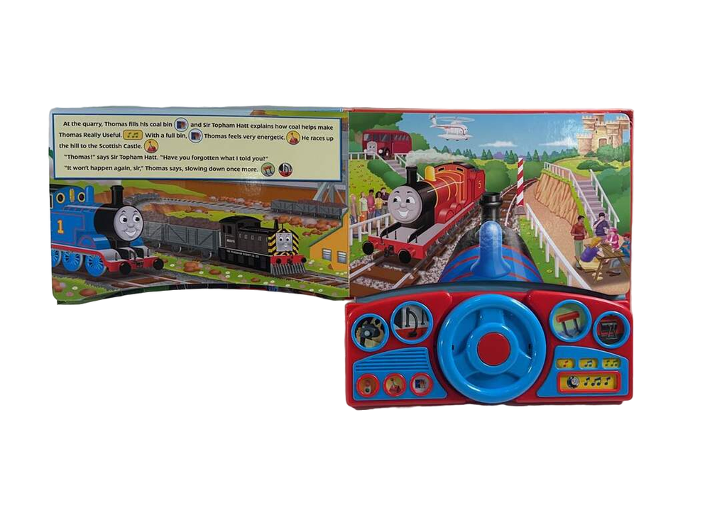 Thomas & Friends Let’s Go Thomas Interactive Steering Wheel Sound Book