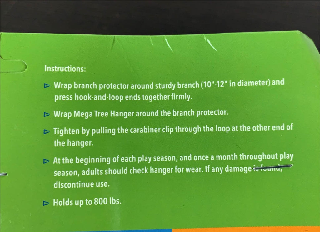 Hearth Song Mega Tree Hanger for Swings or Hugglepods