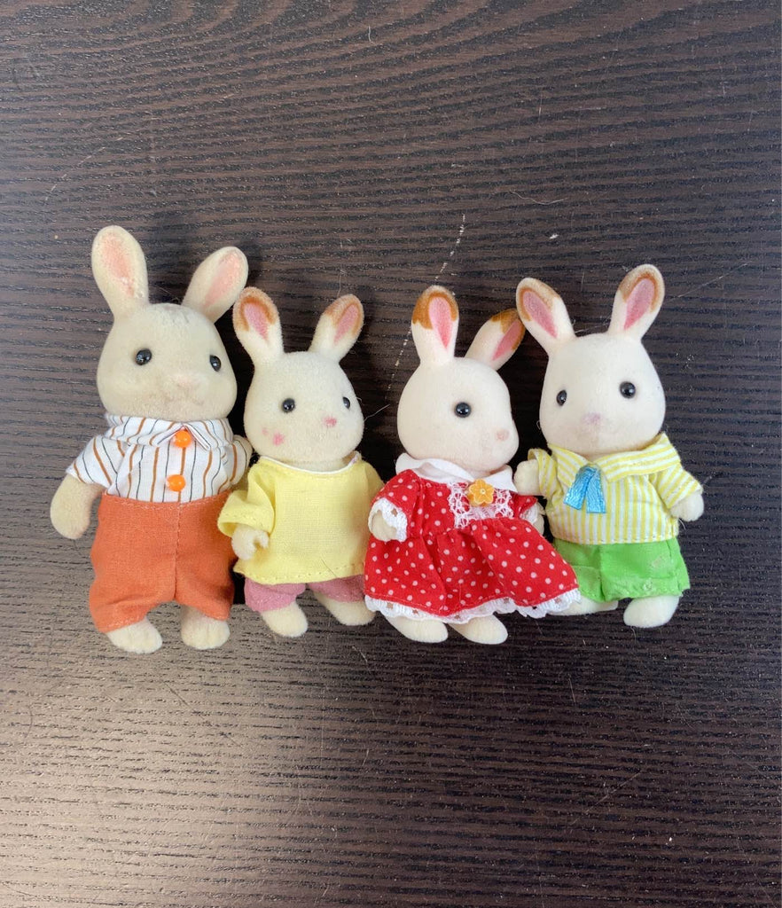 BUNDLE Calico Critters, Rabbit Family