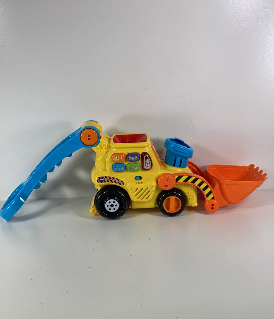 VTech Pop-A-Balls Push And Pop Bulldozer