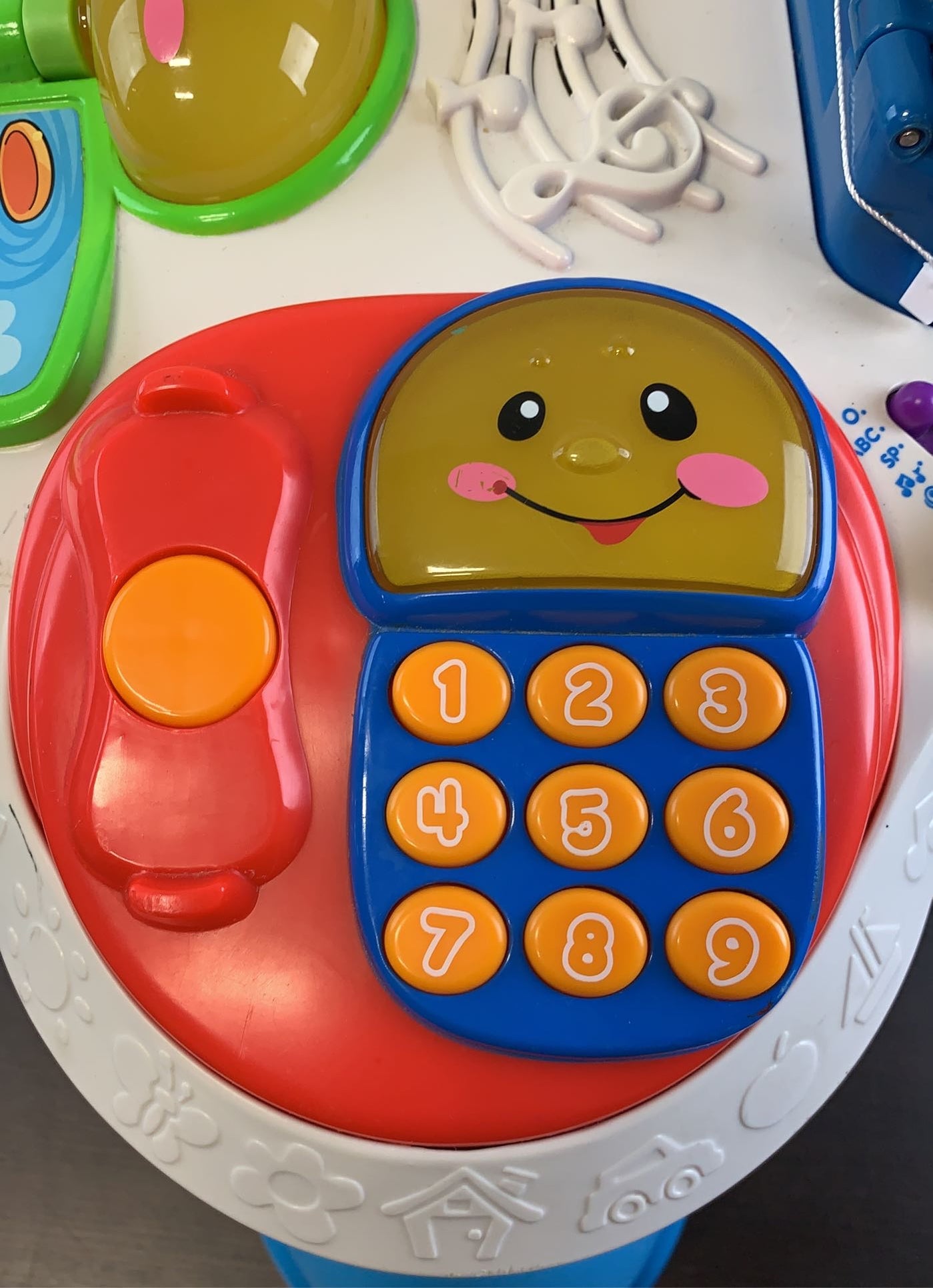 Fisher Price Laugh & Learn Learning Table, Friends Musical Table ...