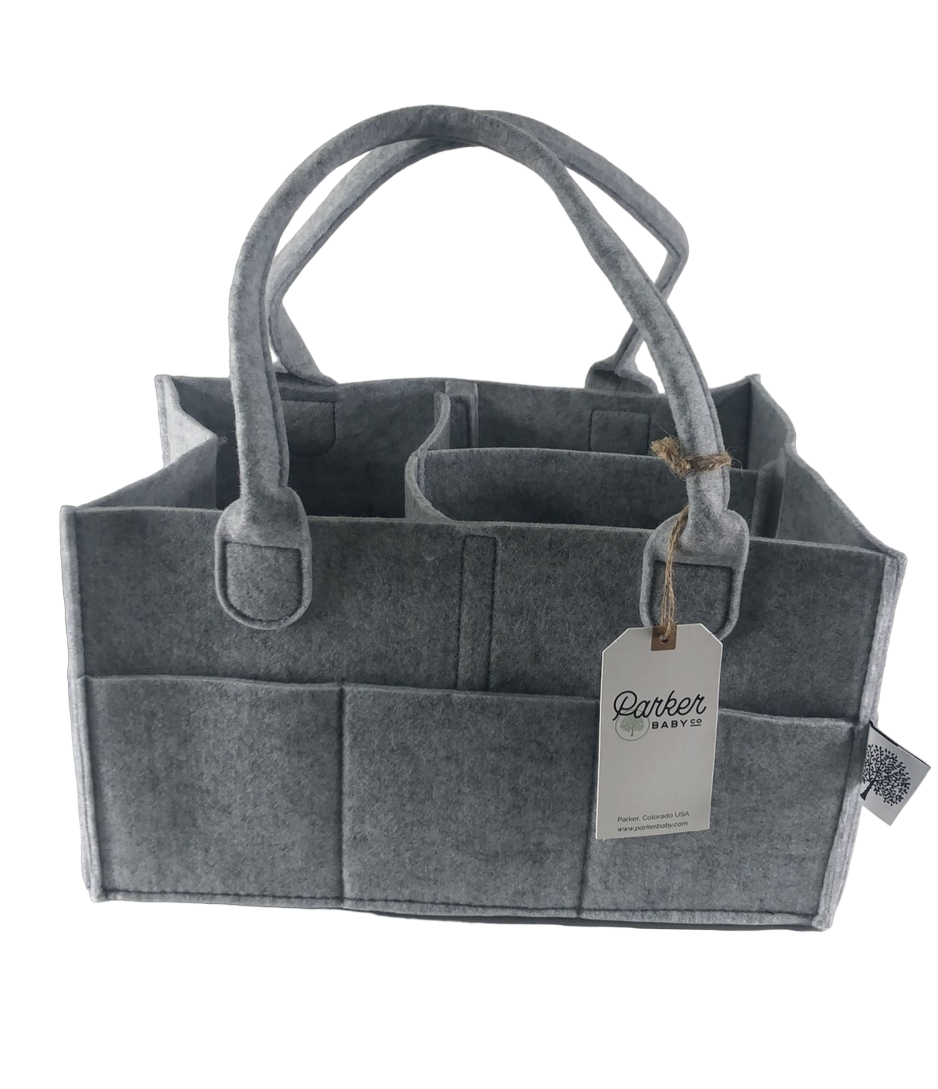 Parker Baby Co. Diaper Caddy, Grey, Regular — GoodBuy Gear