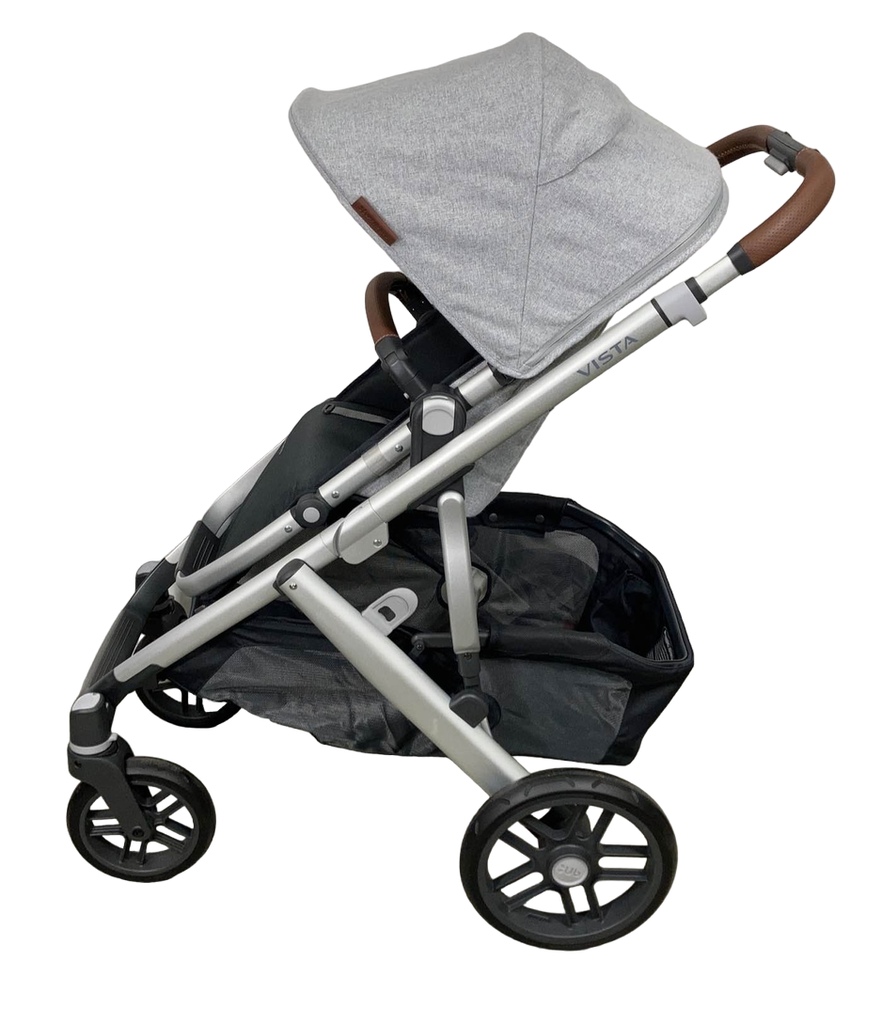 UPPAbaby VISTA V2 Stroller, 2021, Stella (Grey Brushed Melange)
